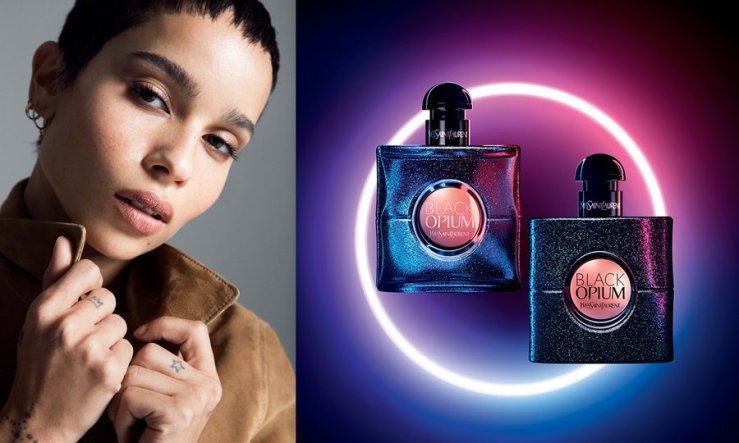 SIENTE EL LLAMADO DE ZOE KRAVITZ PARA BLACK OPIUM DE YVES SAINT LAURENT ...