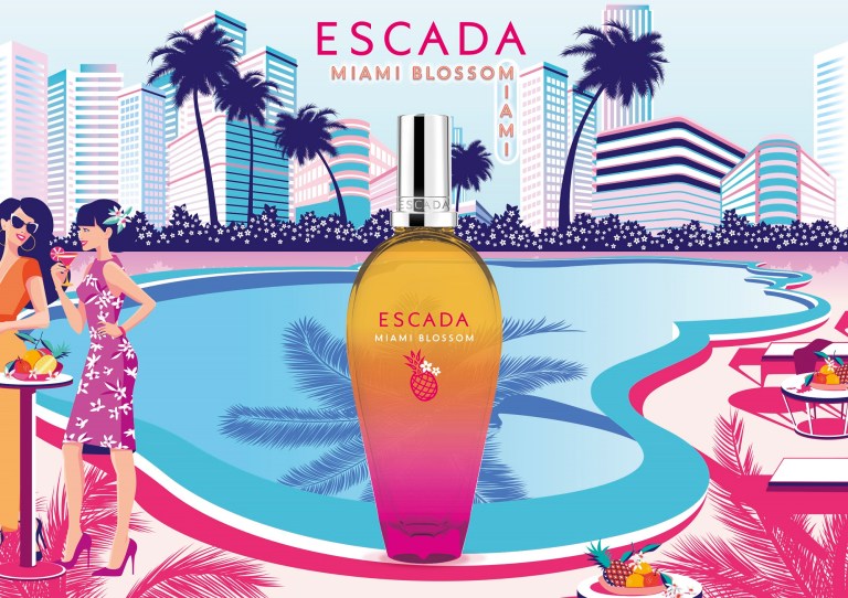 ESCADA MIAMI BLOSSOM: UN CÓCTEL DE PIÑA INSPIRADO EN MIAMI – EAU DE BEAUX
