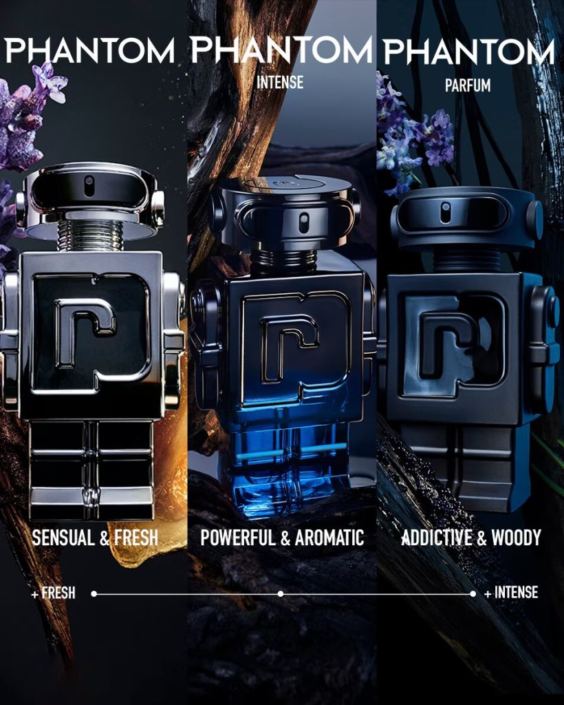 PHANTOM INTENSE: EL FRESCO Y DULCE ROBOT DE PACO RABANNE – EAU DE BEAUX