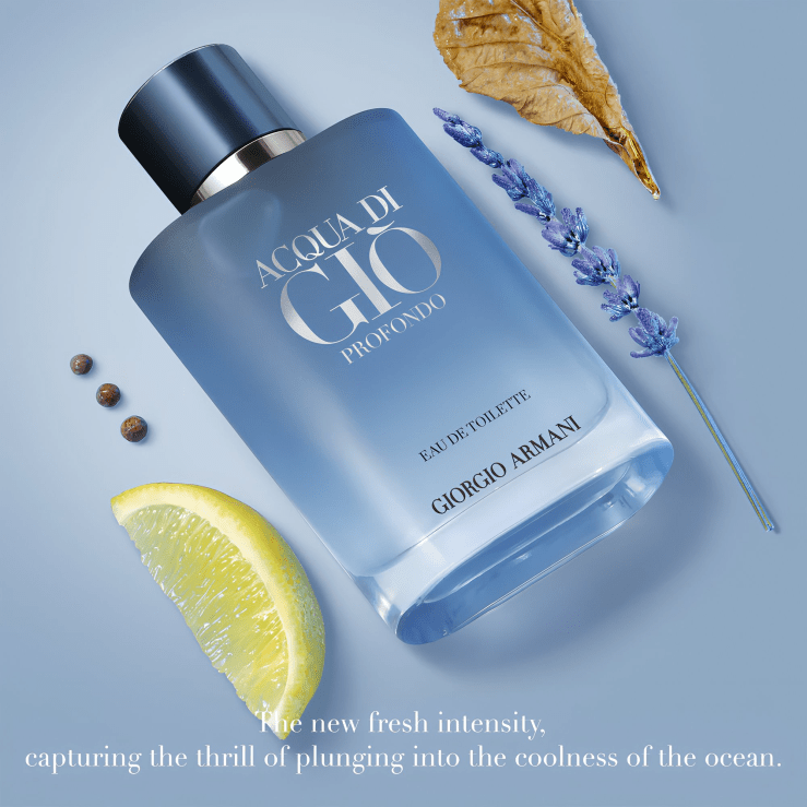 ACQUA DI GIO PROFONDO EAU DE TOILETTE: EL ESPIRITUD DEL MAR, MÁS FRESCO ...